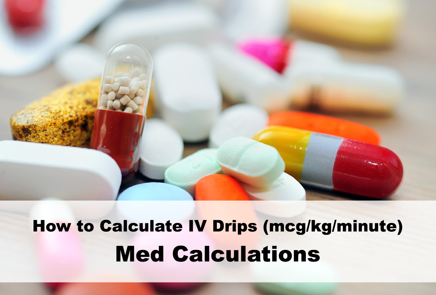 How To Convert Mcg kg min To ML hr And ML hr To Mcg kg min Medicalculators